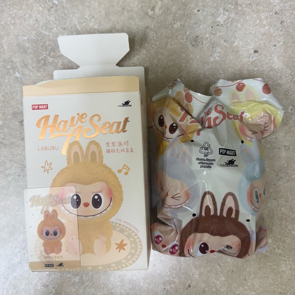 POP MART | Toys | Low Start Pop Mart Labubu Have A Seat Action Figure ...